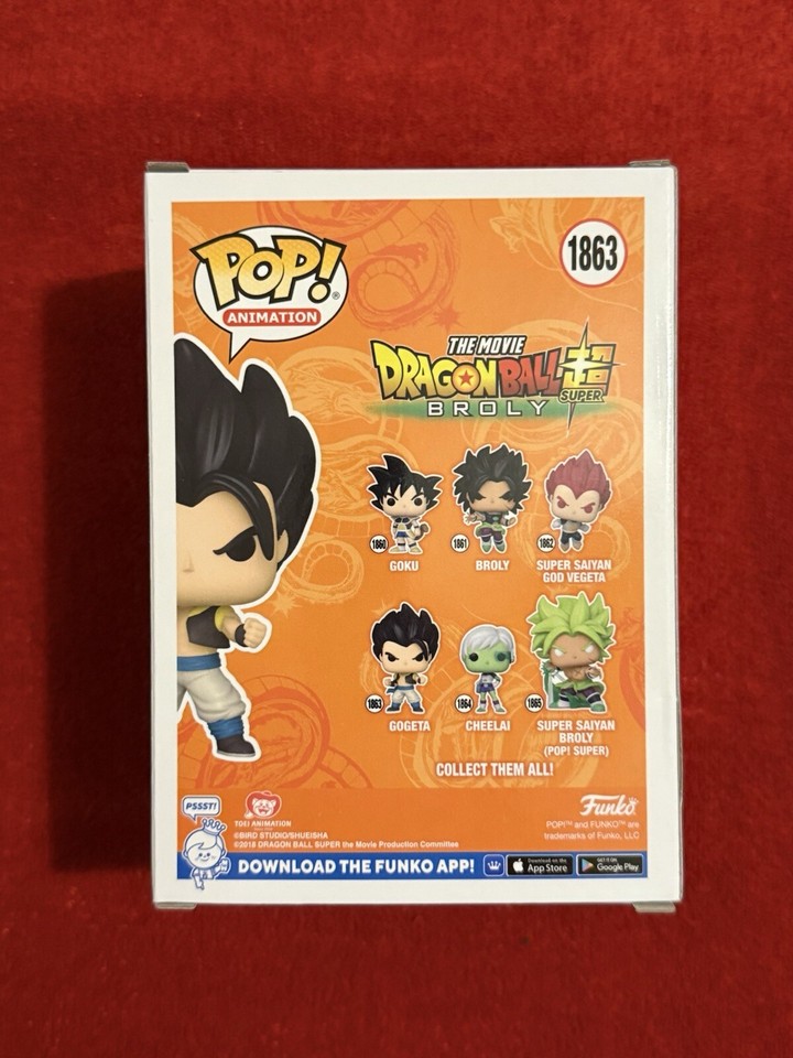 Funko Pop! Animation: Dragon Ball Super: Broly - Gogeta #1863 | eBay