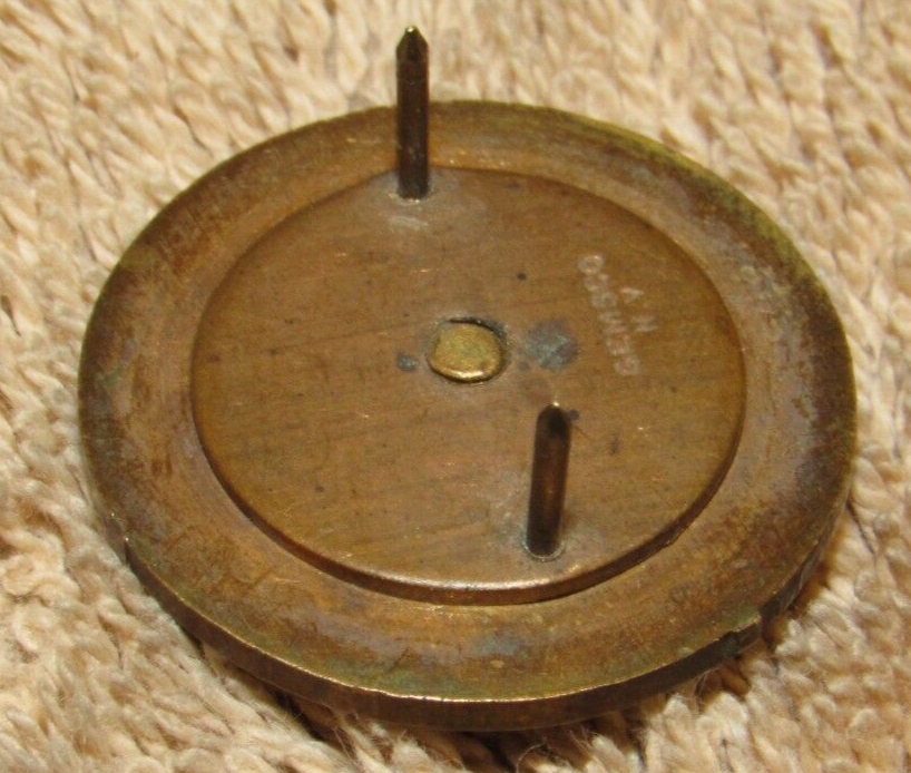 Vintage NMMI New Mexico Military Institute Collar Disc Pin - NM Army | eBay