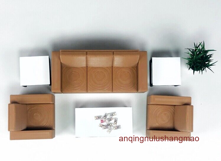 NEW 1/18 Scale Simulation Furniture Sofa Chair Scene Props Model ...