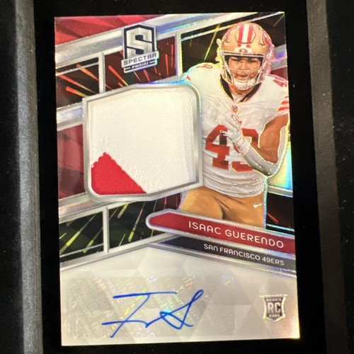 2024 Panini Spectra - Isaac Guerendo RPA /60 Hyper Parallel Two Color ...