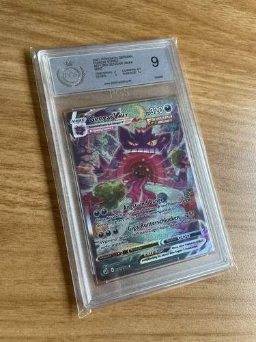 Pokémon Gengar Vmax 271/264 Fusions Angriff Deutsch PGS 9 🔥 🇩🇪 PSA BGS Ready | eBay.de