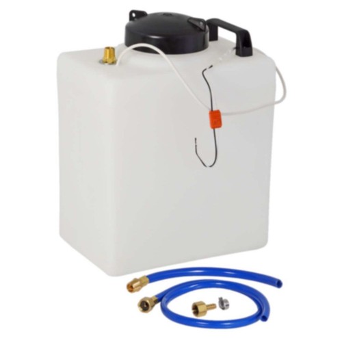 Panther RV Portable Galley Fresh Water Holding Tank w/ Pump - 7 Gallons ...