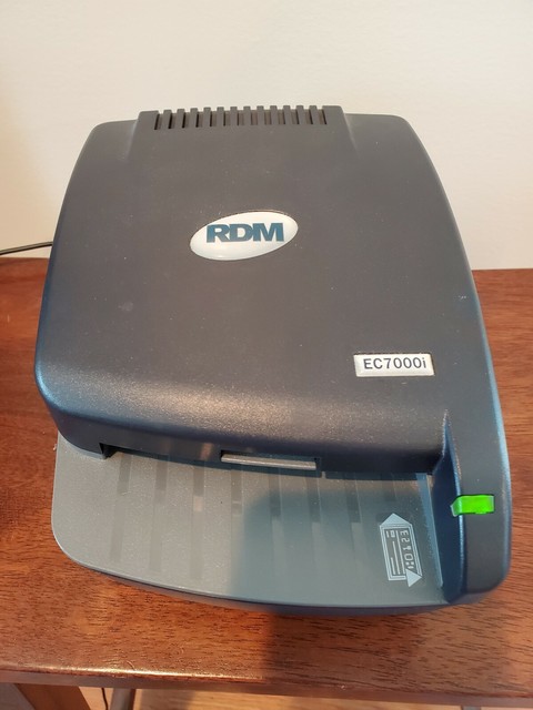 RDM EC7000i CHECK SCANNER with power cord | eBay