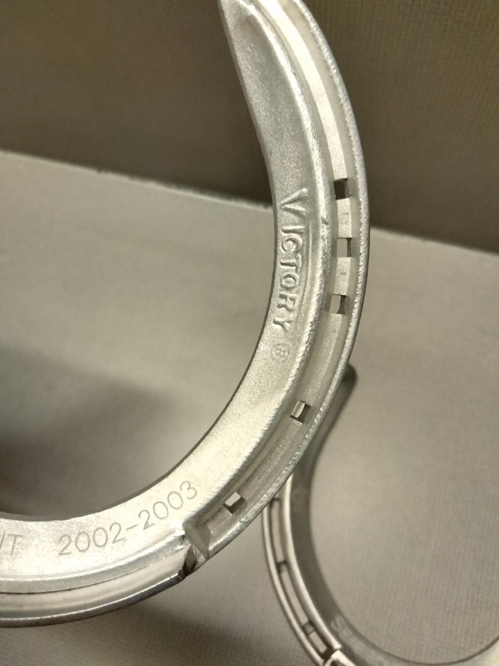 Rare Victory Racing Plates Seabiscuit 2002-2003, 2 Horse Shoes ...