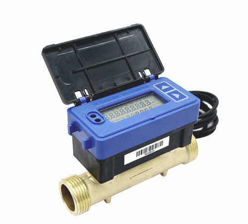 DN20 DN25 Minor-Caliber Smart Water Meter Sandwich Ultrasonic Liquid ...