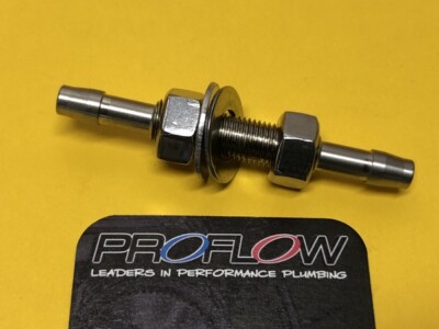 3 mm 1/8" Vacuum hose Firewall bulkhead fitting Stainless Steel PFE671 ...