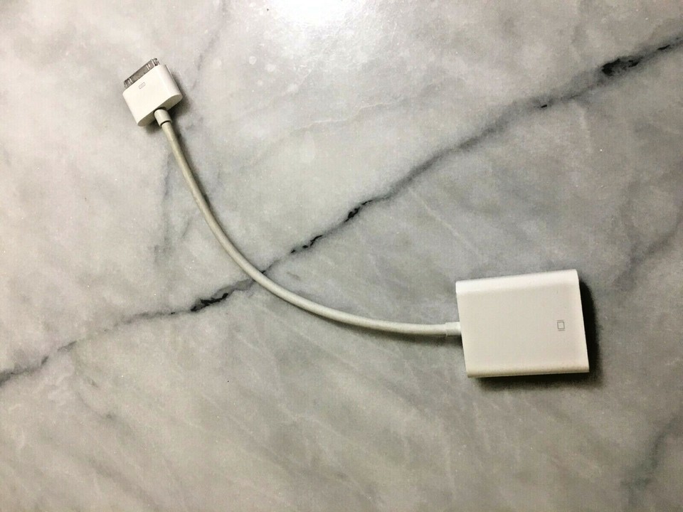 Genuine Apple VGA Adapter Model: A1368 | eBay