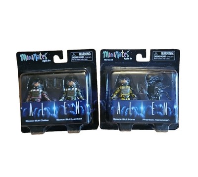 NIP Minimates ALIEN Lot Of (4) Phantom Xenomorph/Space Suit Kane/Dallas ...