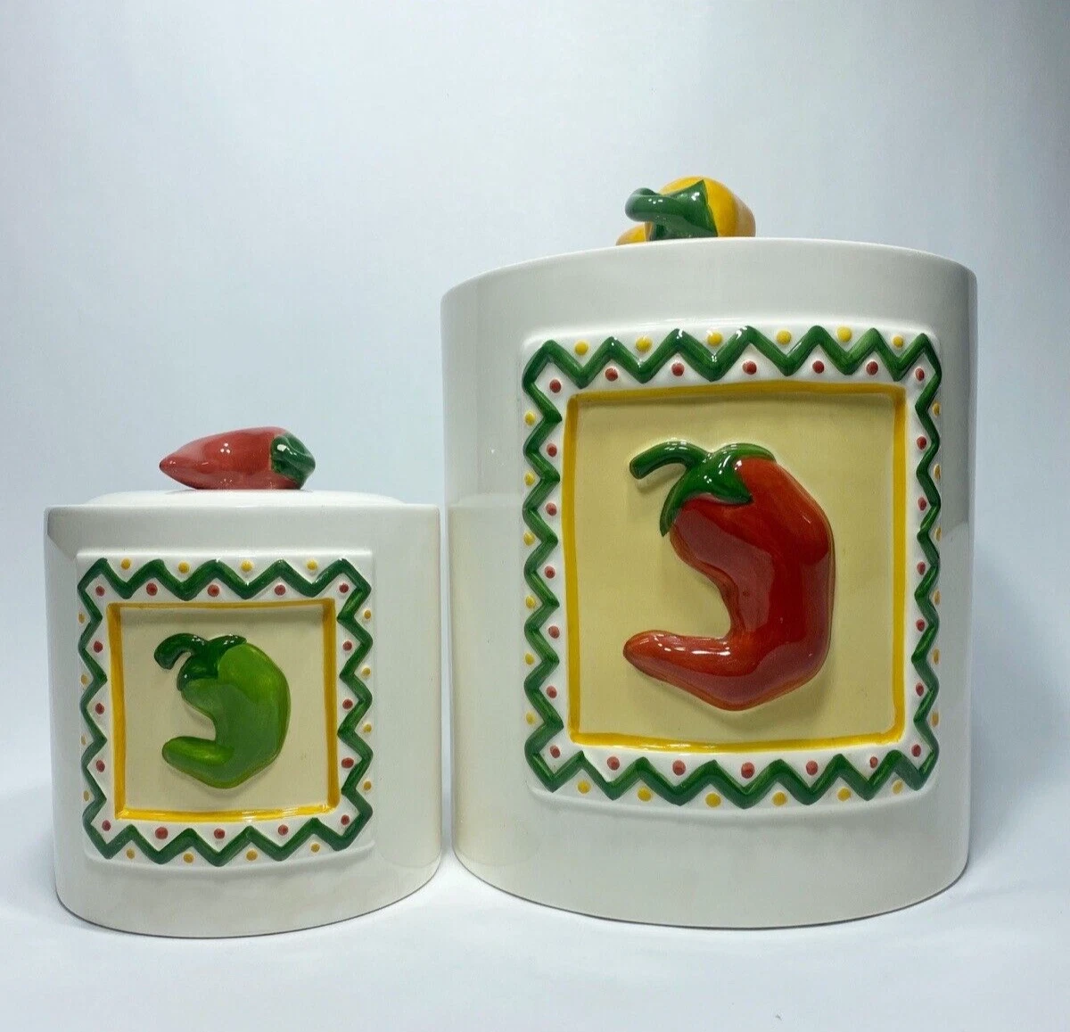 Chili Pepper Canisters