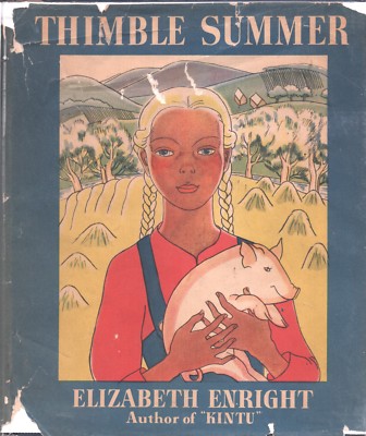 THIMBLE SUMMER By ELIZABETH ENRIGHT Rinehart HC 1938 1939 | eBay
