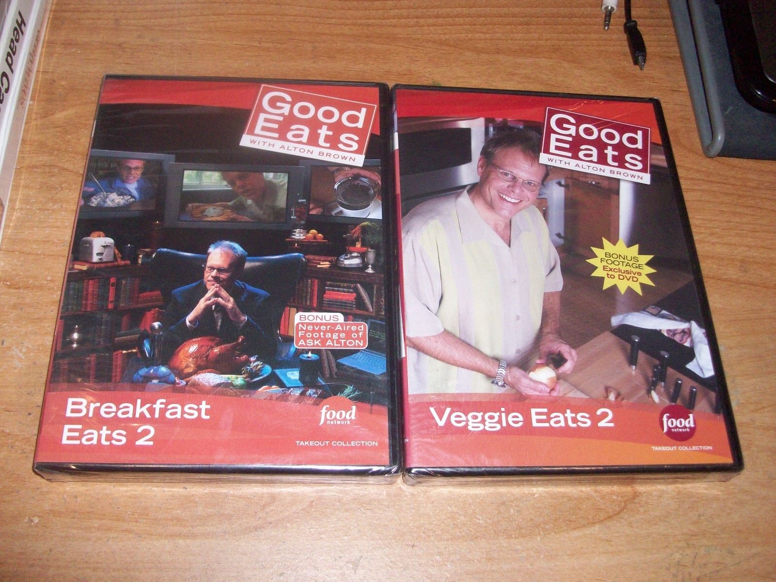 Food Network (6) Good Eats With Alton Brown DVDs Ocean Edibles Veggie ...
