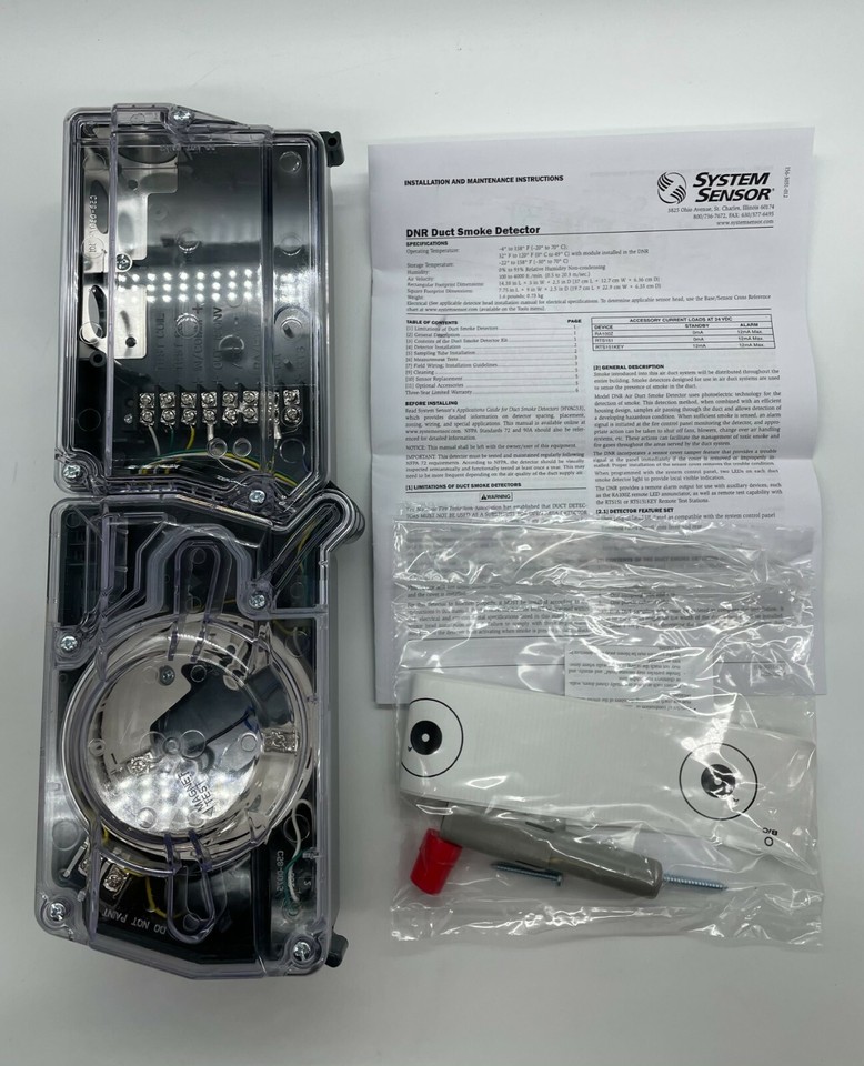 System Sensor DNR Duct Detector - Same Day Shipping (SEALED) | eBay