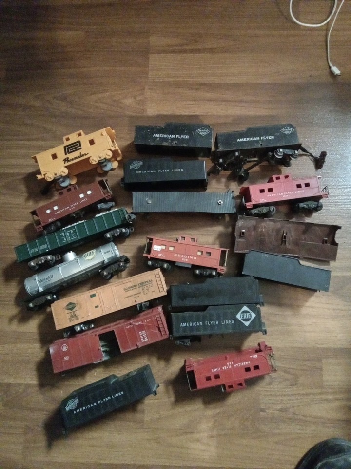 Vintage American Flyer Train Car Parts, For Parts Or Repair | eBay