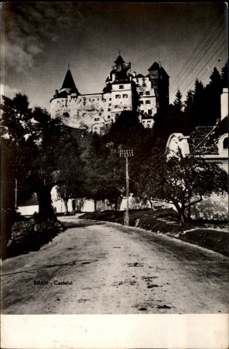 RPPC Bran Castle Romania vintage postcard c270 | eBay