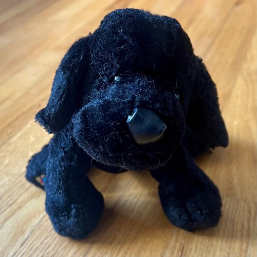 Ganz Webkinz BLACK LAB Dog HM136 Labrador Retriever Pup Puppy NO CODE ...