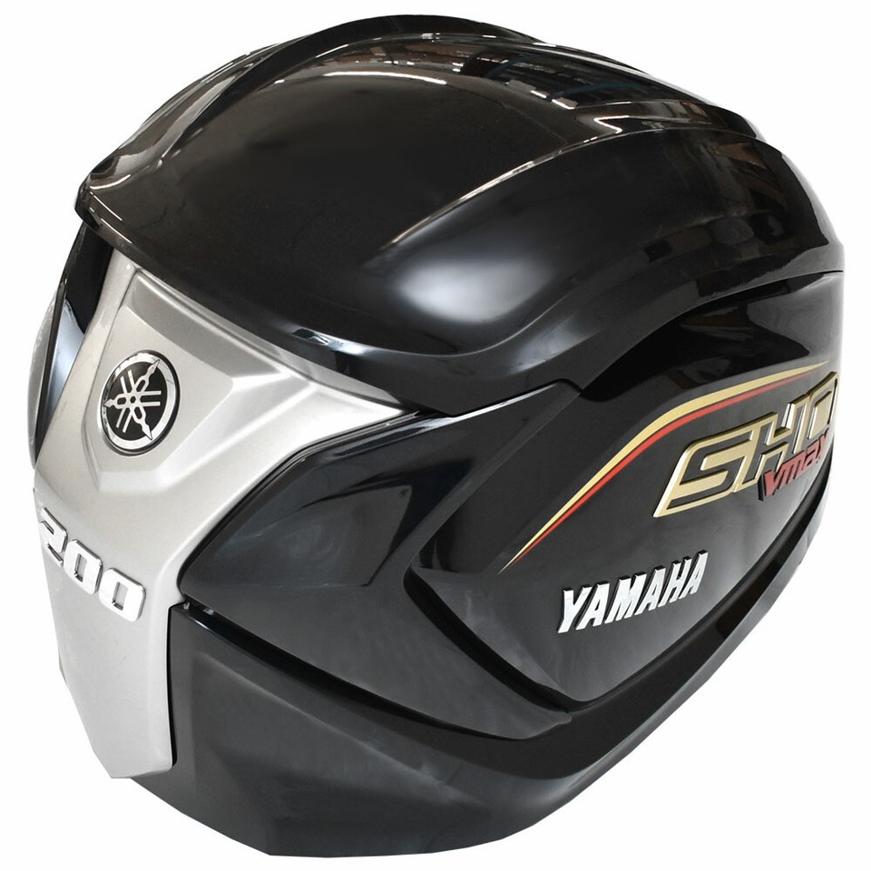 Yamaha Boat Outboard Cowling 6KY-42610-01 | SHO VMax Gloss Black | eBay