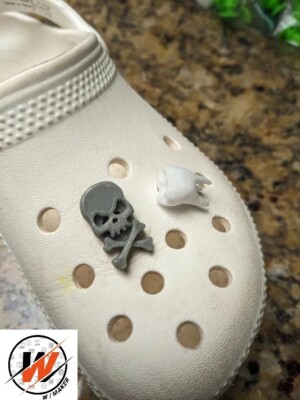 Crocs - Custom Crocs - Tooth Croc - 2 unités - Impression 3D | eBay
