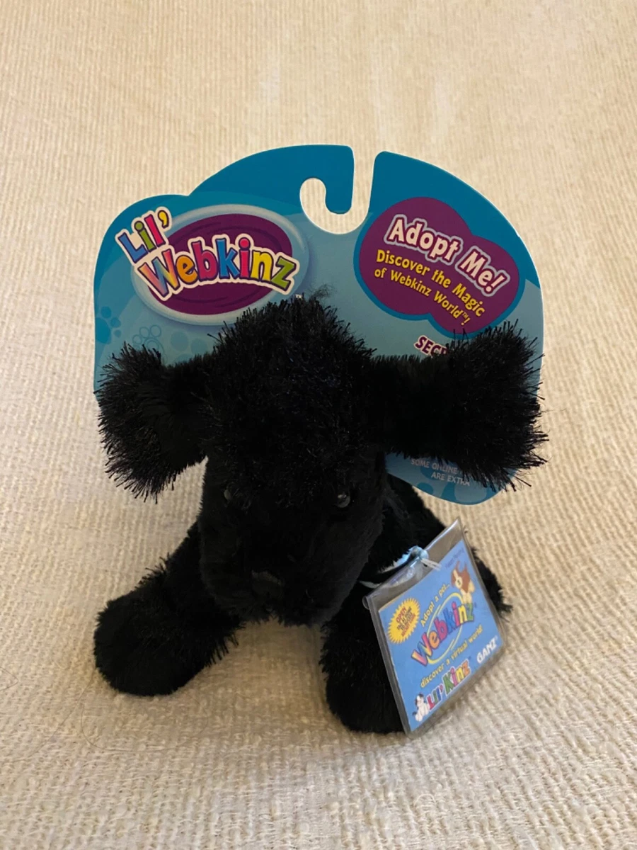 Webkinz Black Poodle