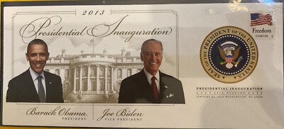 2013 Presidential Inauguration - Sealed Official Commemorative Cachet ...