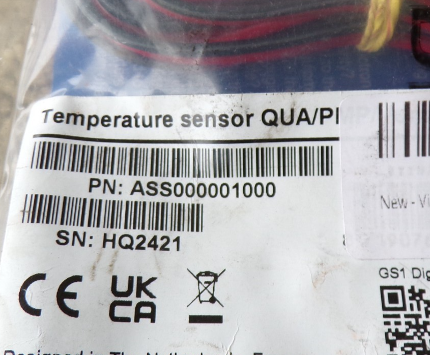 Victron Energy Ass000001000 Temperature Sensor Multiplus And Gx Devices ...