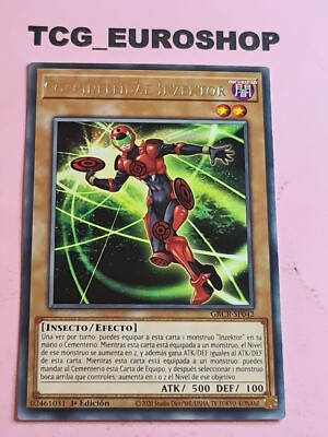 Inzektor Ladybug YUGIOH GRCR RARE SPANISH 1st ED NM Y05 | eBay
