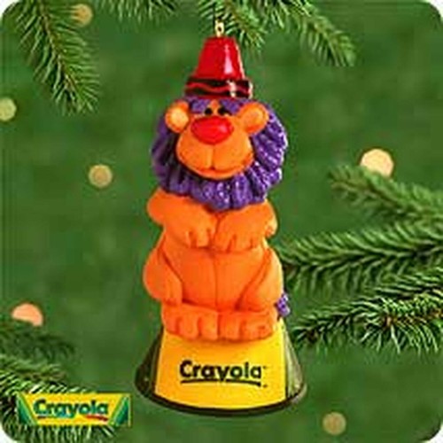 Crayola Crayon King Of The Ring Circus Lion 2000 Hallmark Ornament ...