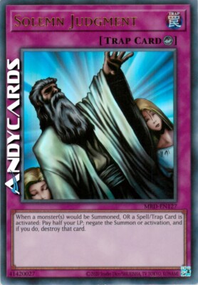 SOLEMN JUDGMENT • (Giudizio Solenne) • Ultra R • MRD EN127 • Unl 2023 ...