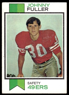 1973 TOPPS JOHNNY FULLER RC SAN FRANCISCO 49ERS #207 | eBay