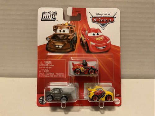 Disney Pixar Cars Mini Racers Cruz Ramirez Lightning McQueen W/Headset ...