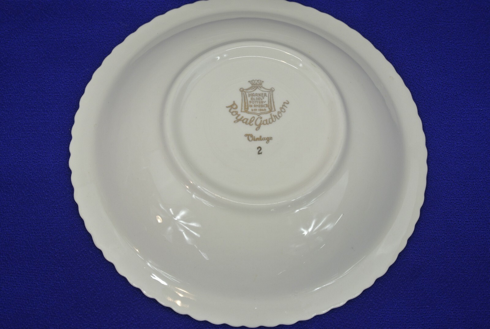 ROYAL GADROON HARKER FRUIT BOWLS * LOT OF 6 * 5.5 INCH GRAPES | eBay