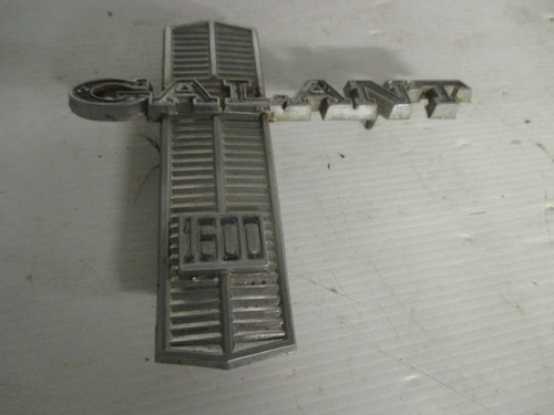 Chrysler Mitsubishi Galant 1600 badge emblem | eBay