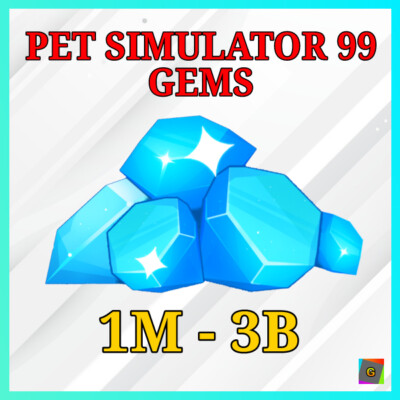 ️NEW ️- Pet Simulator 99: Gems 1M to 3B 💎 | PS99 | Roblox | Fast ...