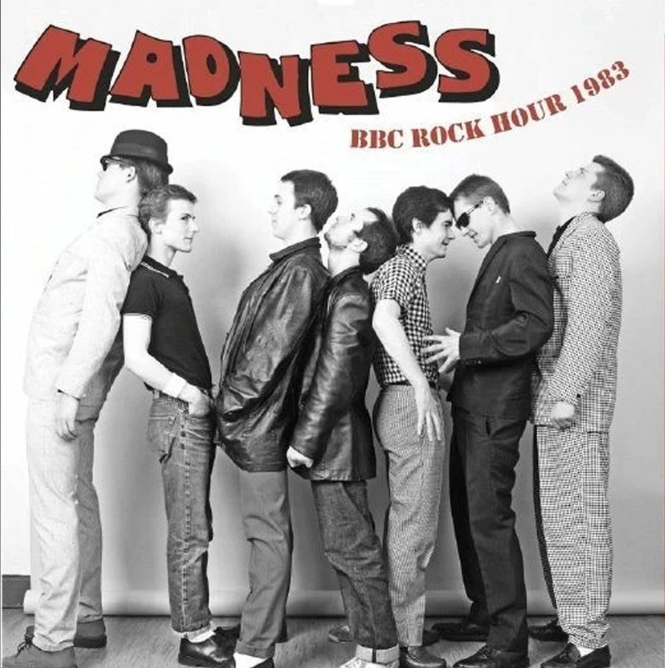 MADNESS LP BBC Rock Hour: Live 1983 BURGUNDY RED Coloured Vinyl Ltd 300 ...