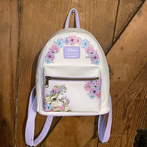 Loungefly Disney Sleeping Beauty Aurora Floral Mini Backpack Exclusive ...
