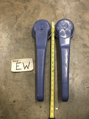 2 ASAHI Valve, Water, PVC, 18” Long, 3/4” Valve Stem Lever Handles | eBay