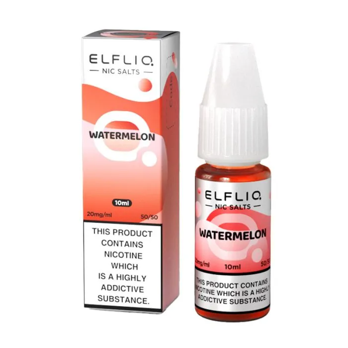 ELFLIQ NIC SALT VAPE JUICE Elf Liq E-LIQUID 10ML IN 5MG/10MG/20MG/ML ...