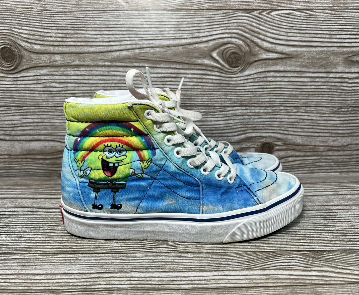 Vans Sk8-Hi x Spongebob Imagination Men Size 5 Women … - Gem