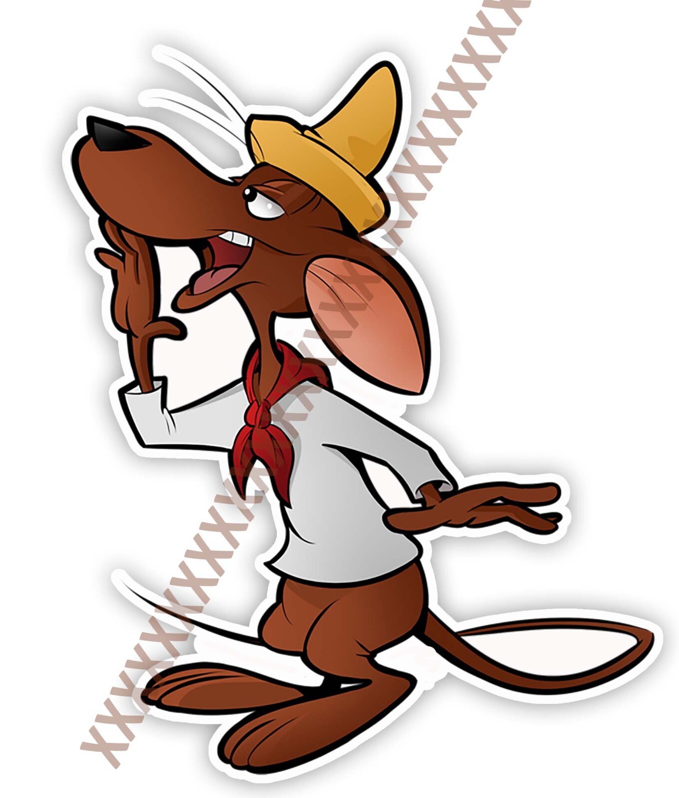 Slowpoke Rodriguez 5" Sticker Decal Mexican mouse funny | eBay
