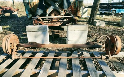 1955 1956 1957 1958 1959 Chevy Truck GMC Front Axle Assembly 3100 3200 ...