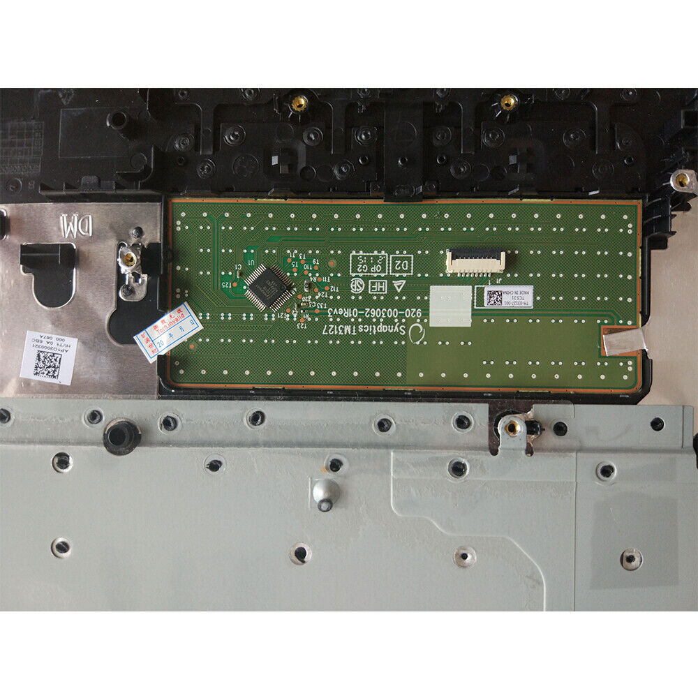 New For HP 15AY 15BA 15-AY KEYBOARD TOUCHPAD TOP CASE PALMREST Silver ...