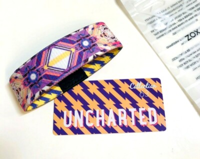 ZOX **UNCHARTED** Silver Strap Large NIP Wristband w/Card RETRO 10 | eBay