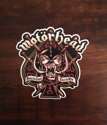 Motorhead Sticker - Born To Lose Live To Win | eBay