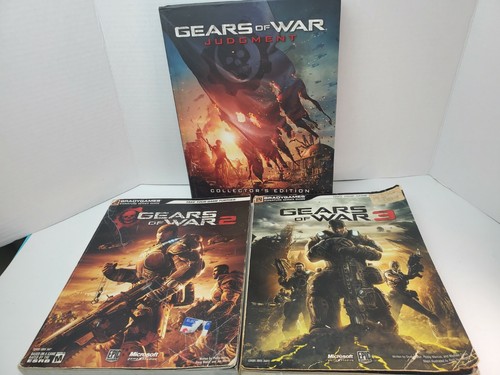 Gears of War 2, 3 & Judgement strategy guide-C2 | eBay