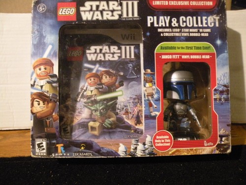 FUNKO/LEGO/WII STAR WARS III THE CLONE WARS LIMITED COLL. W/ JANGO FETT ...