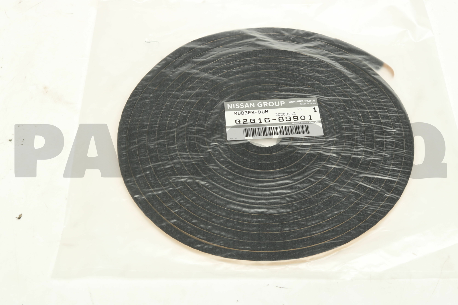 G2G1689901 Genuine Nissan RUBBER-DUM G2G16-89901 | eBay
