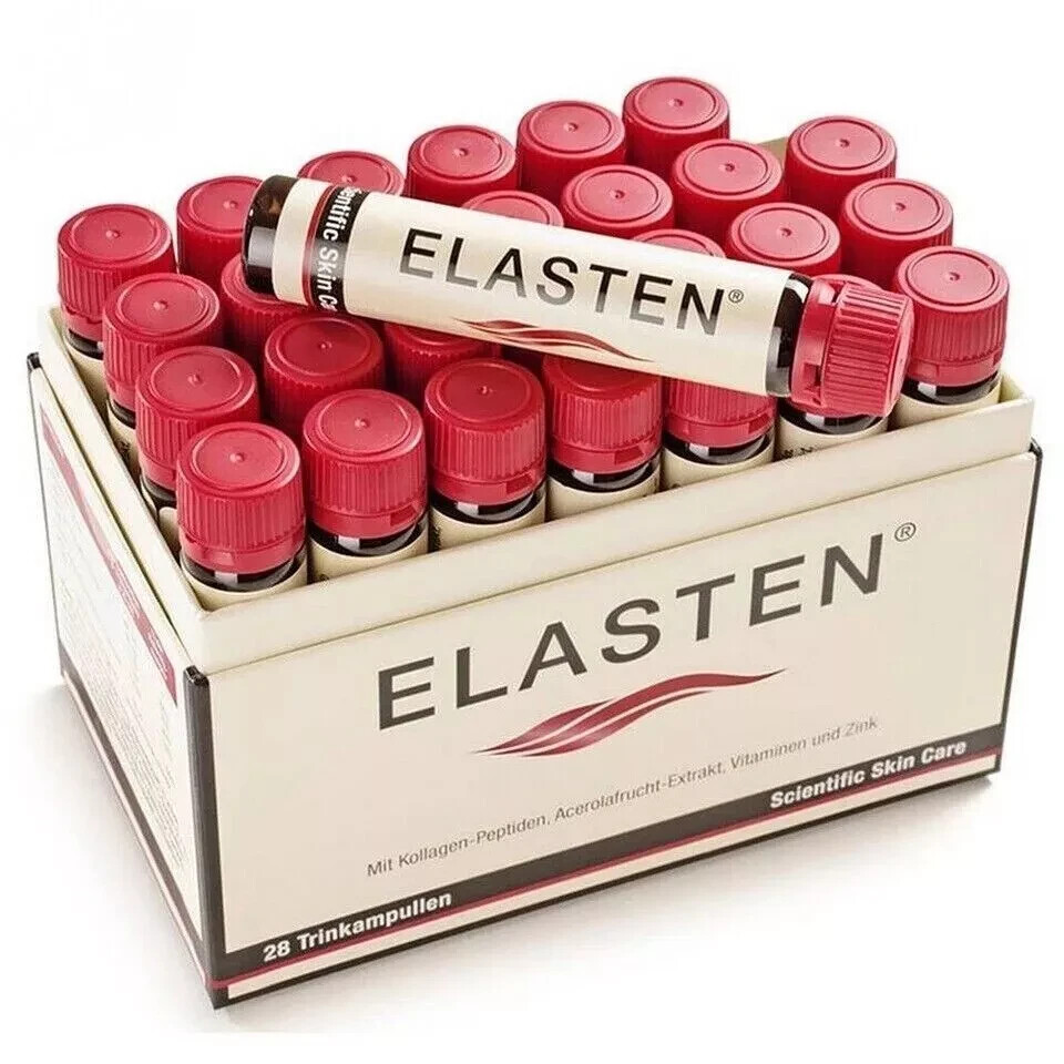 Elasten Drinking Collagen with 28 tubes Hydrolyzed Collagen Germany ...