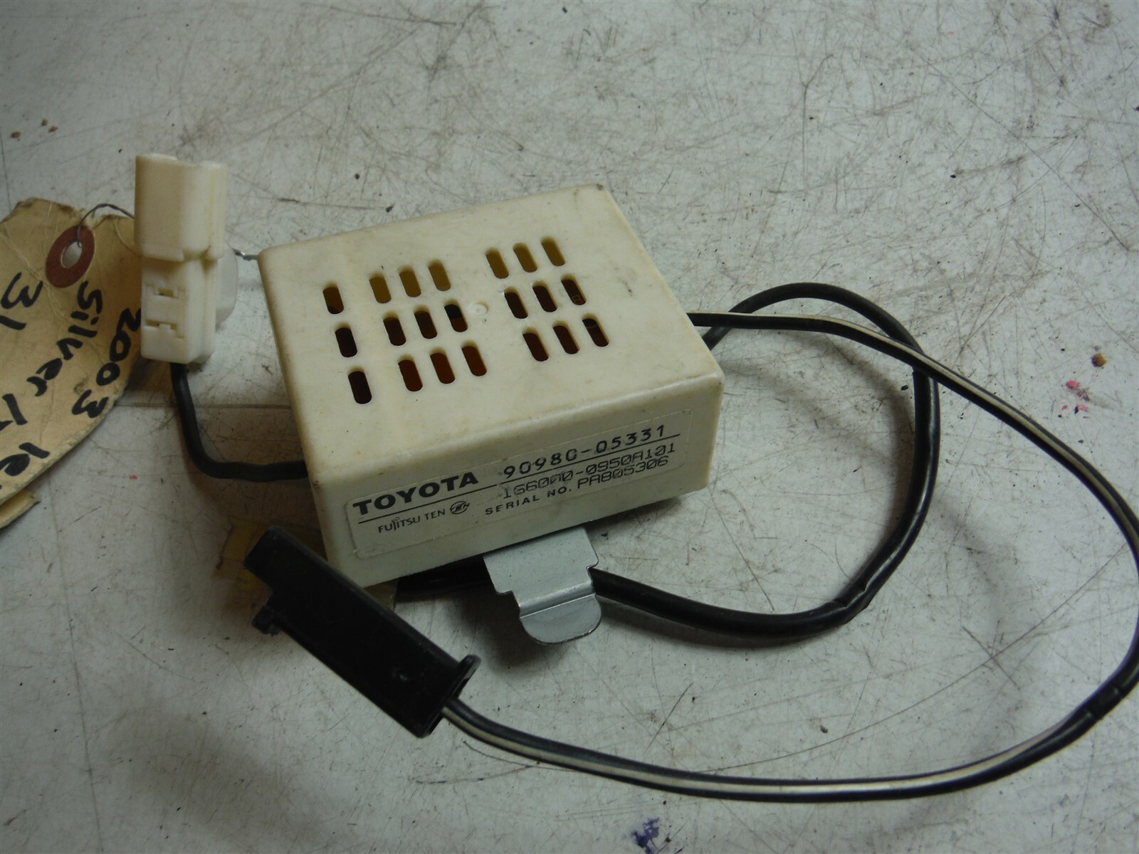 2003 LEXUS IS300 REAR DEFROST CONTROL MODULE RELAY UNIT OEM 2001-2005 ...