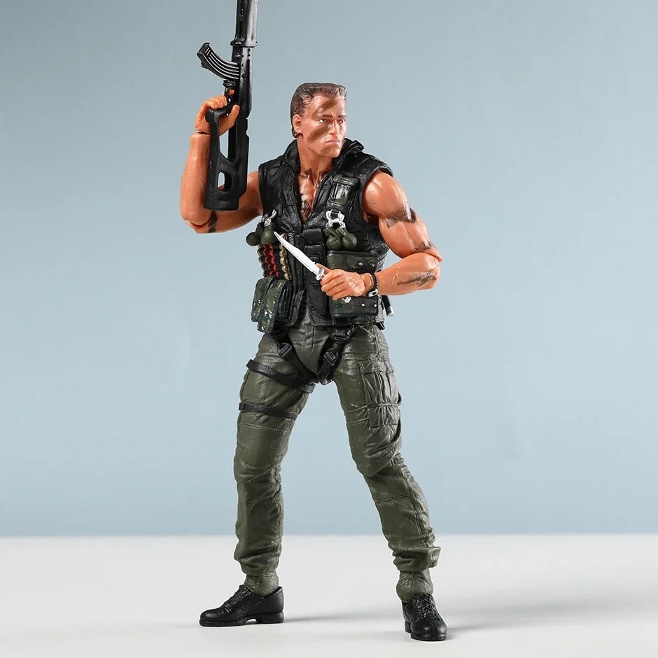 NECA Commando 30th Anniversary John Matrix 7" Action Figure Joint ...