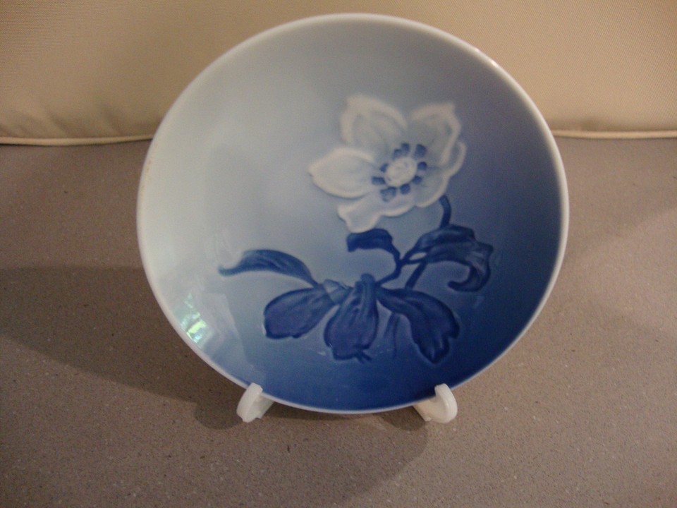 B.&G KJOBENHAVN DENMARK MINI BLUE PORCELAIN TRINKET DISH- 4in | eBay