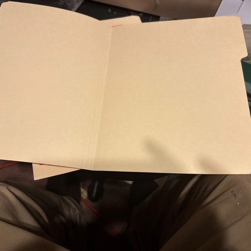 LOT Of (2) “SPECIAL INVESTIGATION FILE* Folder 9” X 12”Hollywood MOVIE ...